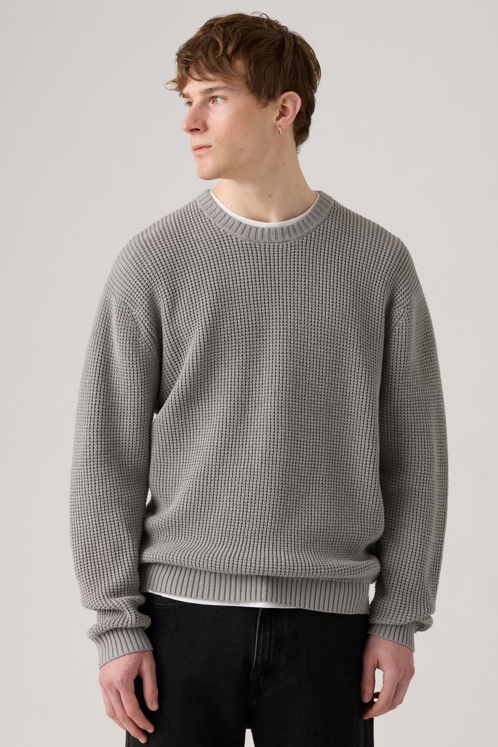 Alamo Crewneck Sweater Mid Tone - Levi's Argentina